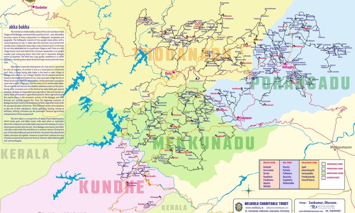 Badaga Villages (Hattis) | Badagas of the Blue Mountains
